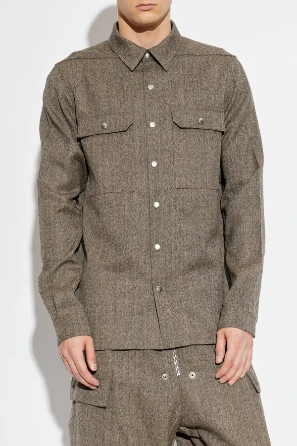 Rick Owens Wool Shirt