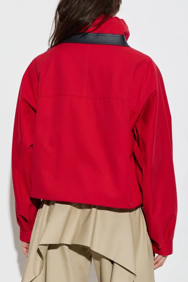 Loewe Jacket With Stand-up Collar
