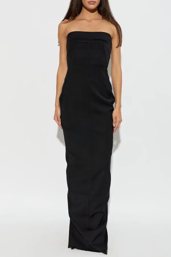 Rick Owens Wool Sleeveless Dress