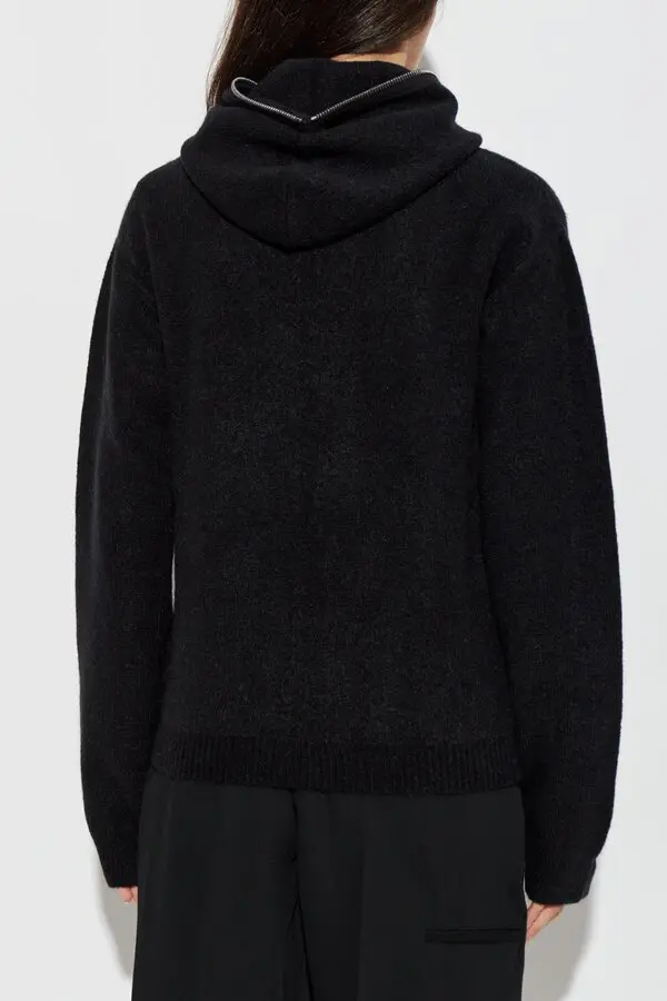Rick Owens Hooded Cardigan