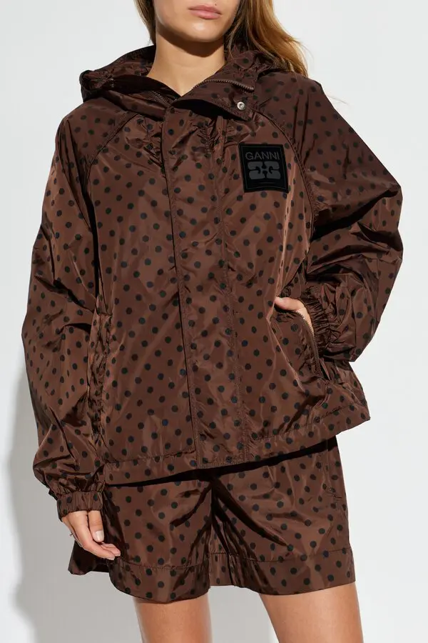 GANNI Jacket With Hood