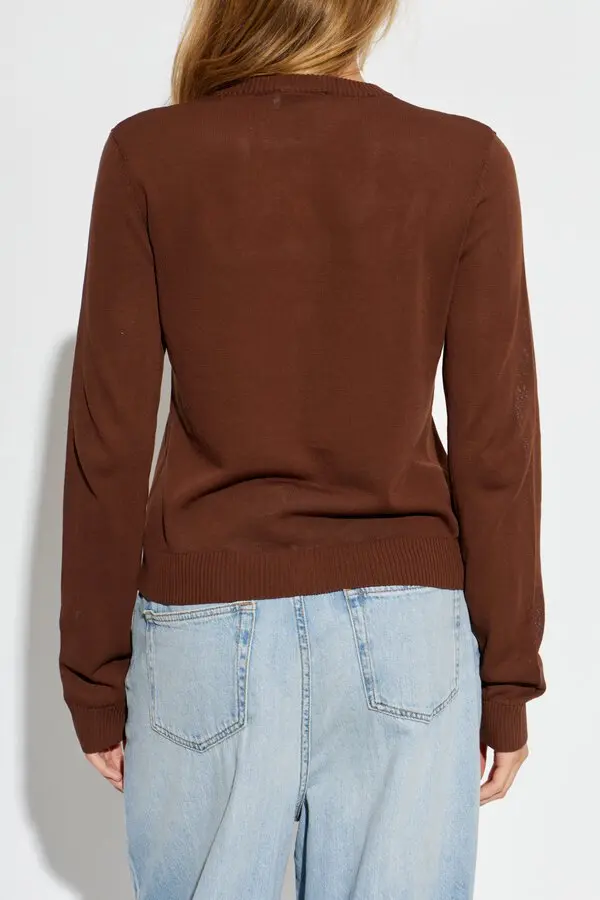 GANNI Cotton Cardigan