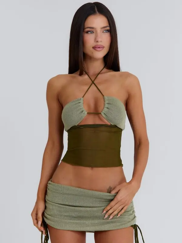 OUTCAST Aubri Shorts Khaki