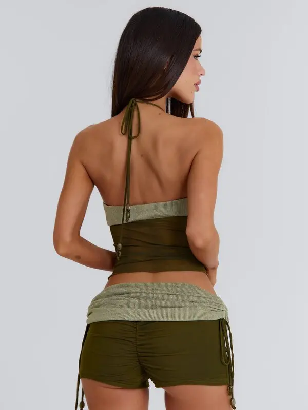 OUTCAST Aubri Shorts Khaki