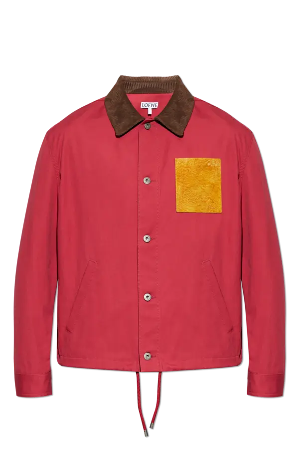 Loewe Jacket With Pockets - Red