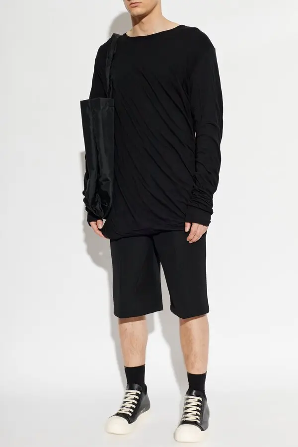 Rick Owens Wool Bermuda Shorts