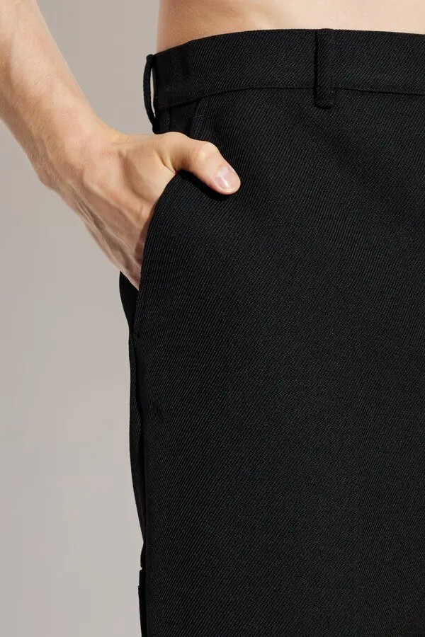 Rick Owens Wool Bermuda Shorts