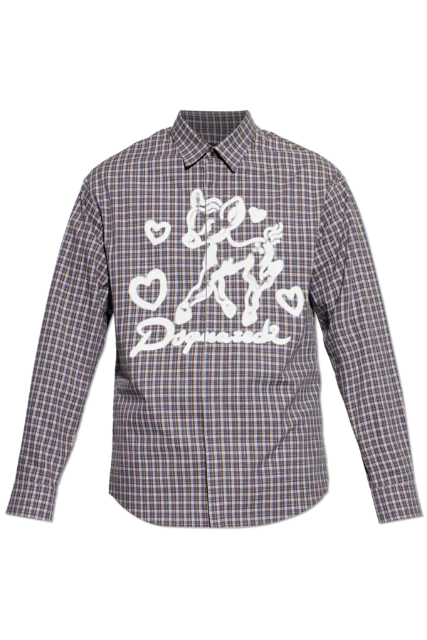 Dsquared2 Printed Shirt - Grey