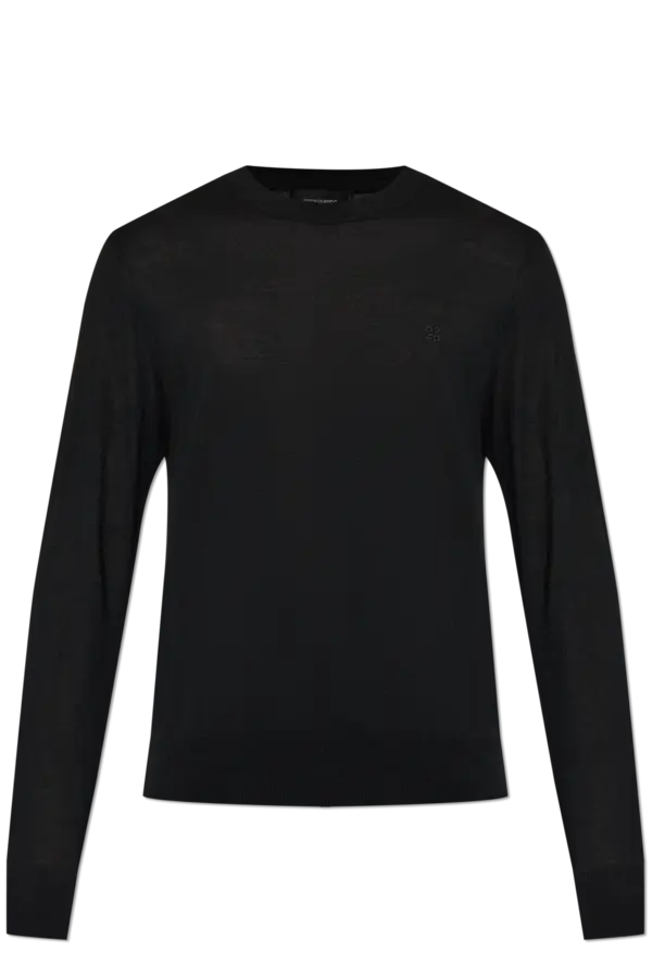 Dsquared2 Wool Sweater With Embroidered Logo