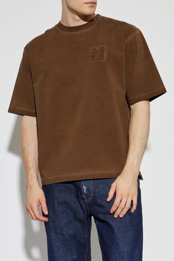 Dsquared2 T-shirt With Embossed Logo