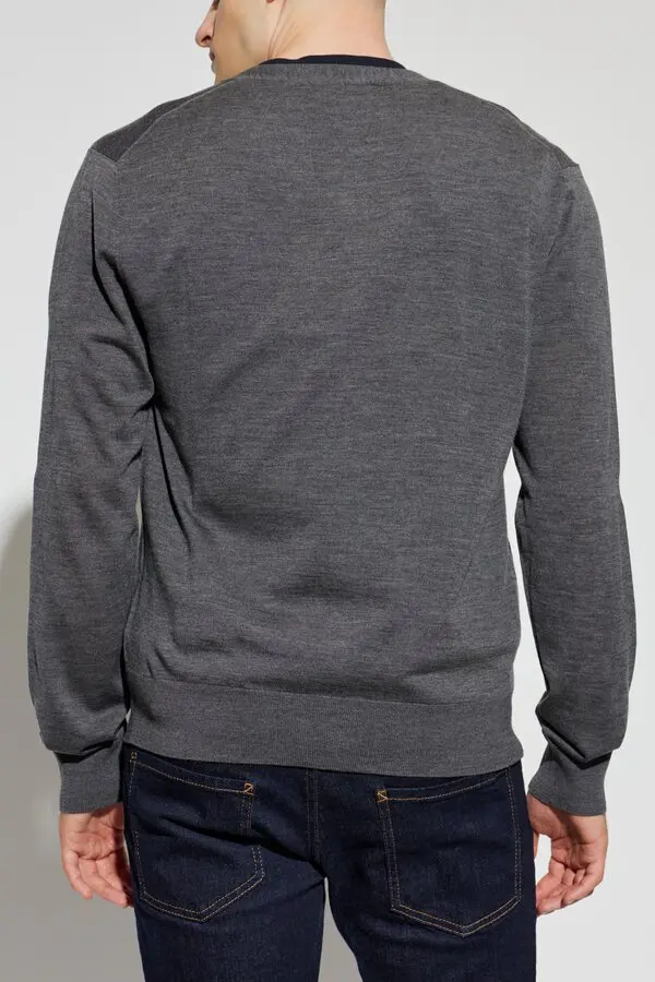 Dsquared2 Wool Cardigan With Pockets