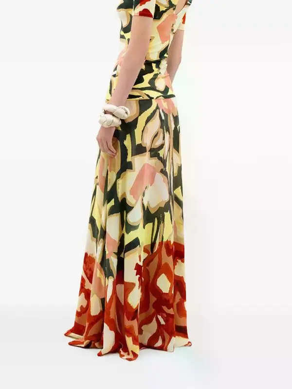 Silvia Tcherassi Beca Floral-print Maxi Dress