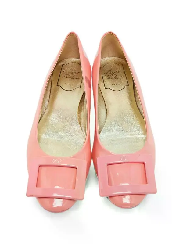 ROGER VIVIER Patent Leather Ballet Flats