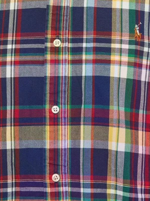 Polo Ralph Lauren Plaid Button-down Shirt - Blue