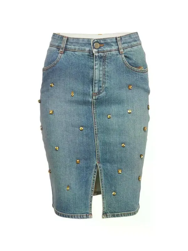 Stella McCartney Mini Pencil Skirt With Belt Loops