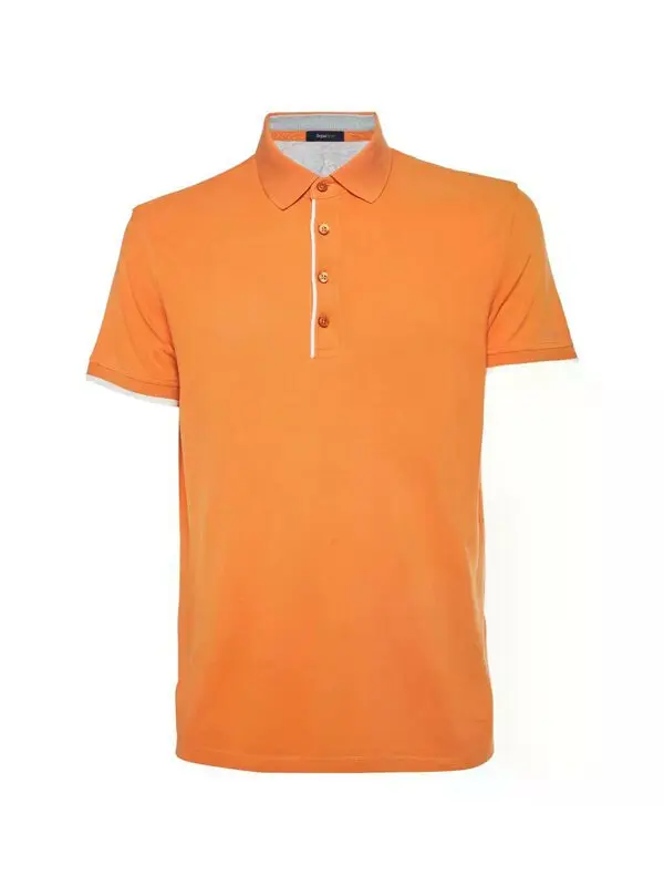 Zegna Pique Knit Polo Shirt