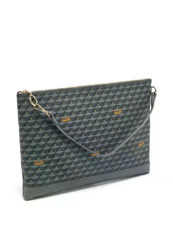 FAURÉ LE PAGE Scale-pattern Clutch Bag