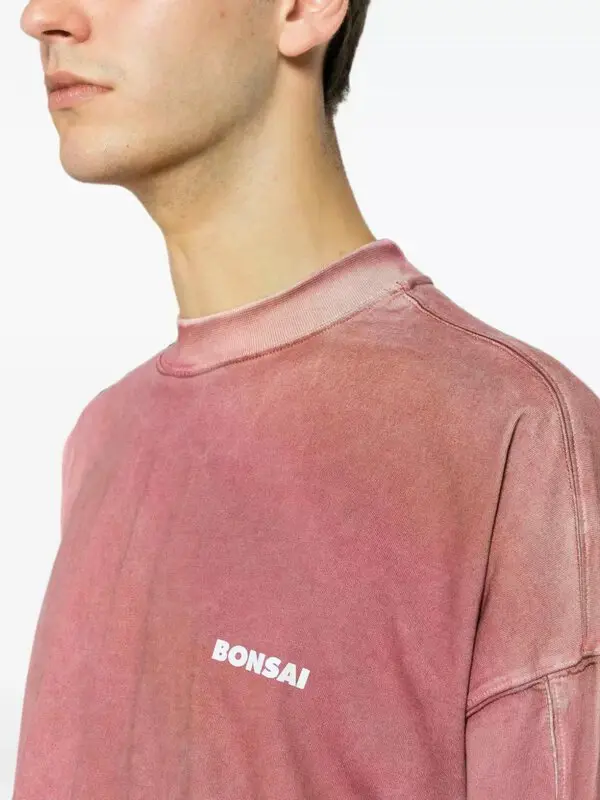 BONSAI Logo-print T-shirt