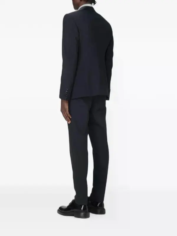Emporio Armani Shawl-lapel Suit - Blue