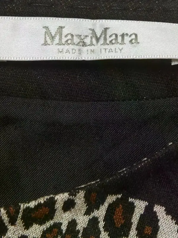 Max Mara Leopard-print Panel Knit Set