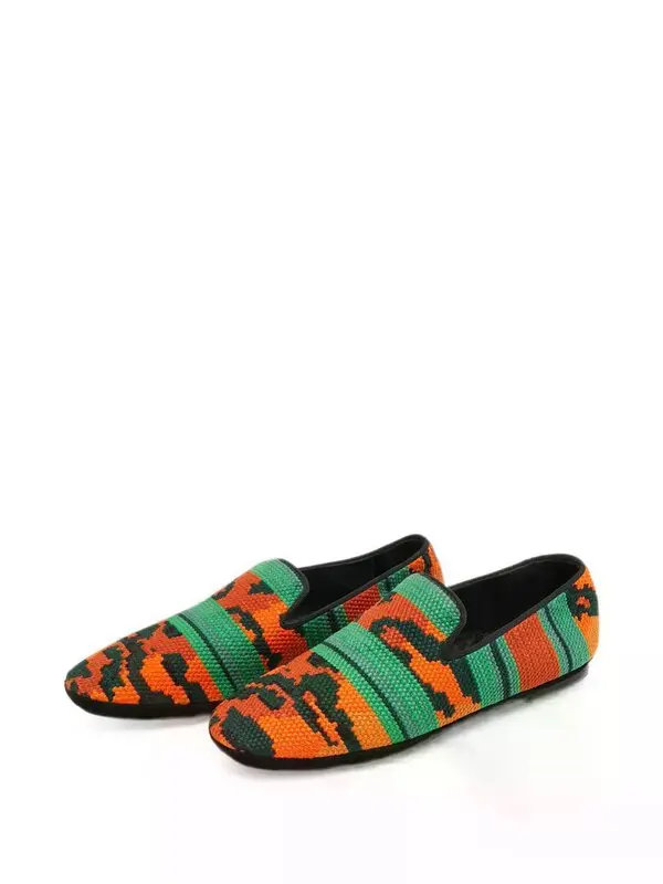 Loewe Anagram Smoking Slippers