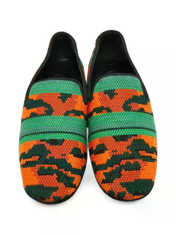 Loewe Anagram Smoking Slippers
