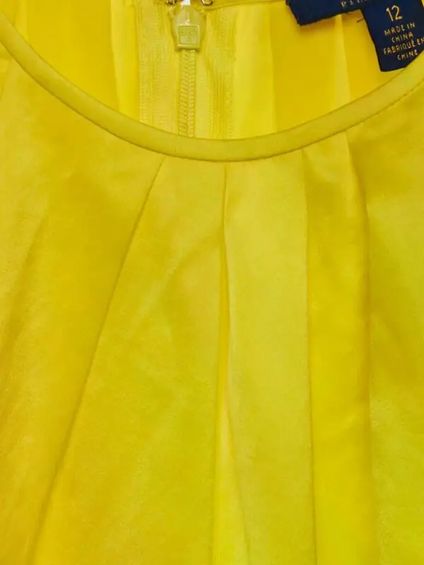 Polo Ralph Lauren Pleated Sleeveless Top