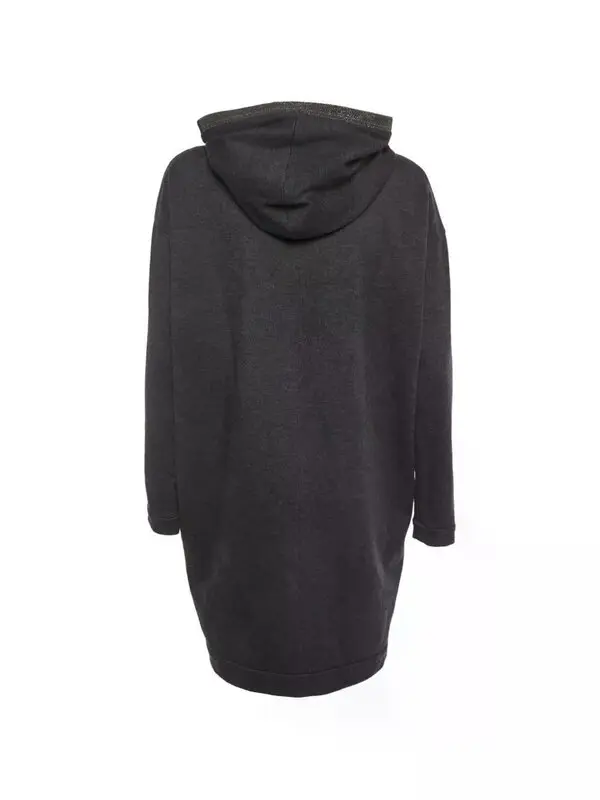 Brunello Cucinelli Hooded Mini Dress
