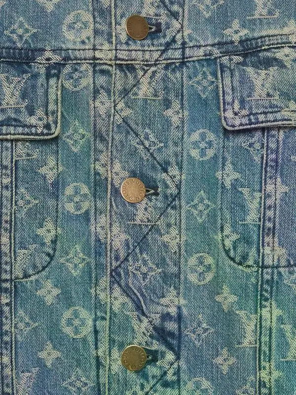 LOUIS VUITTON X Supreme Monogram Jacquard Denim Jacket