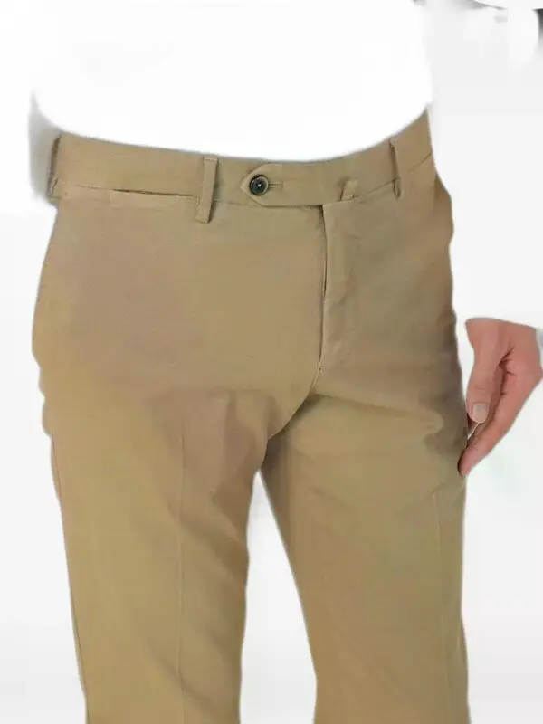 PT TORINO Straight-leg Cotton Chinos