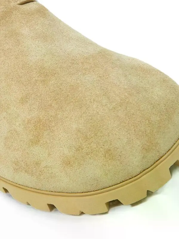 Prada Triangle Logo Flat Mules
