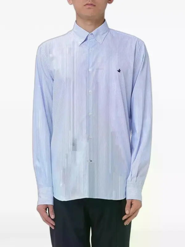 BROOKSFIELD Striped Poplin Shirt