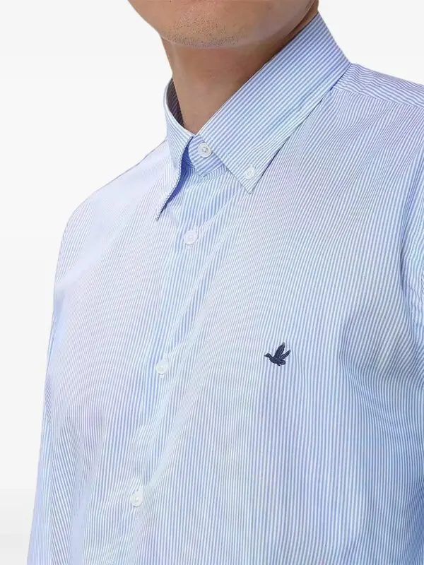 BROOKSFIELD Striped Poplin Shirt