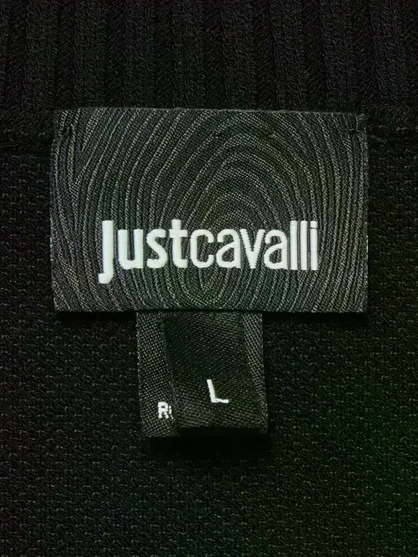 Just Cavalli Animal-pattern V-neck Sweater