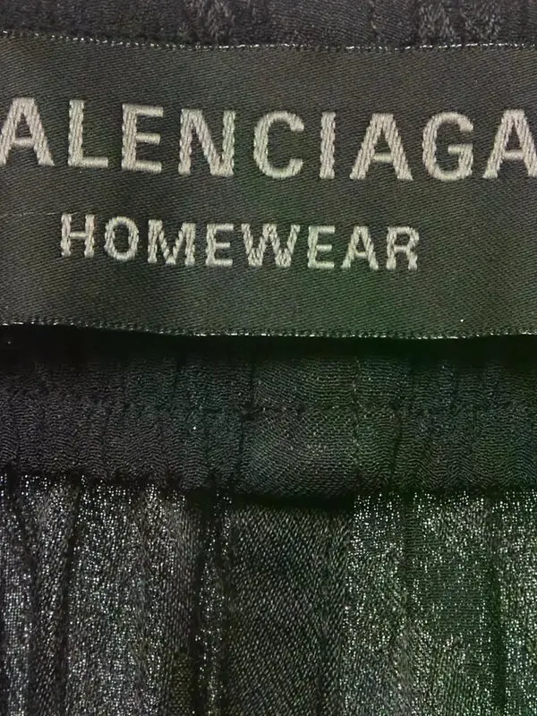 Balenciaga Logo Jacquard Trousers