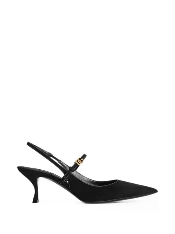 Dolce & Gabbana Suede Slingback Pumps