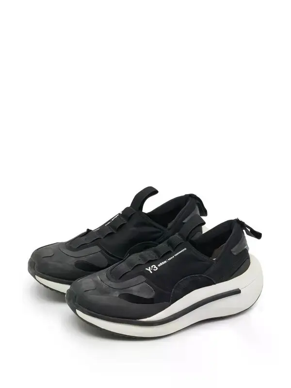 Y3 Qisan Low-top Sneakers With Logo Print