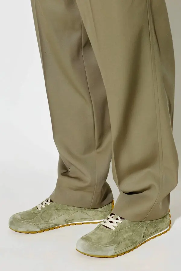 Bottega Veneta Suede Sport Shoes "orbit Flash