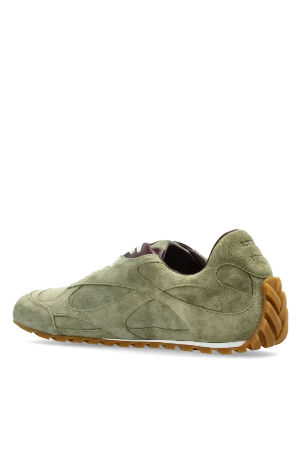 Bottega Veneta Suede Sport Shoes "orbit Flash