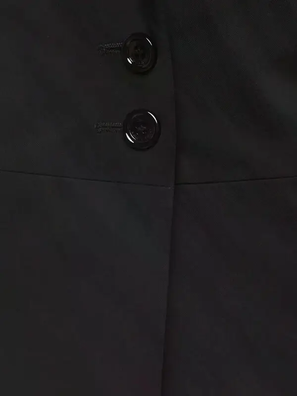 Elisabetta Franchi Gabardine Slim Fit Blazer
