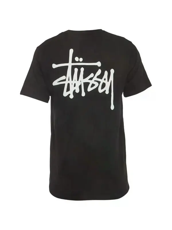 StÜssy Logo-print Cotton T-shirt