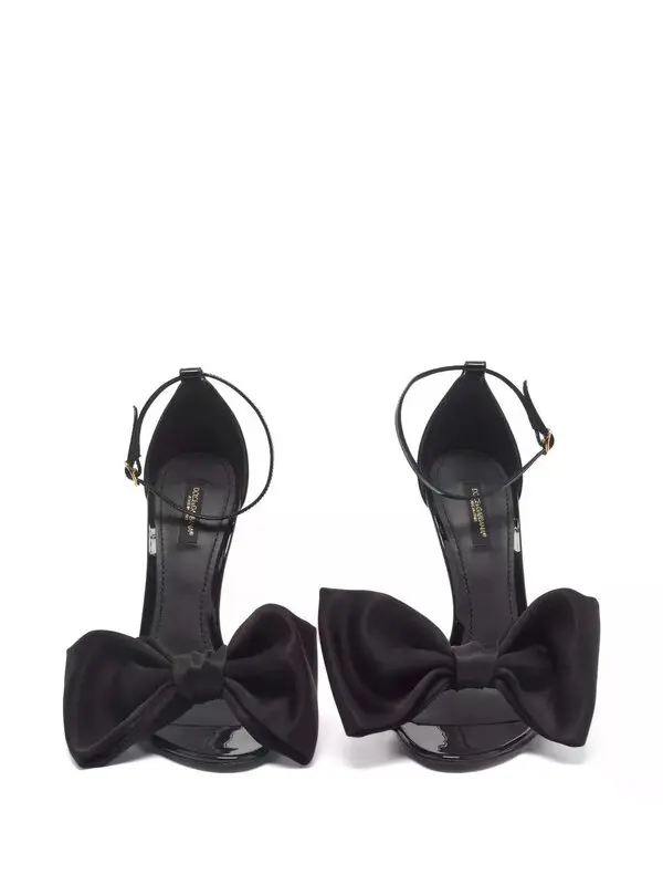 Dolce & Gabbana Keira Bow Heeled Sandals