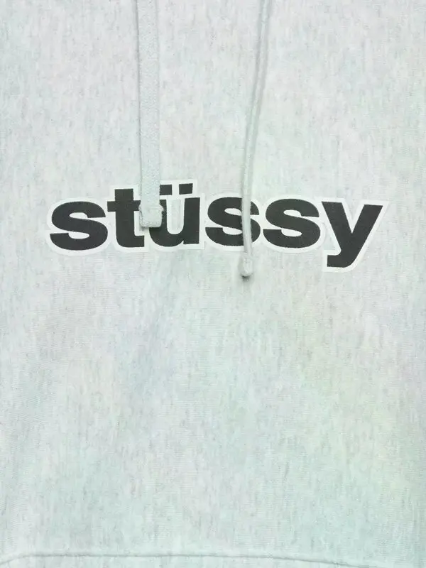 StÜssy Logo Print Hoodie