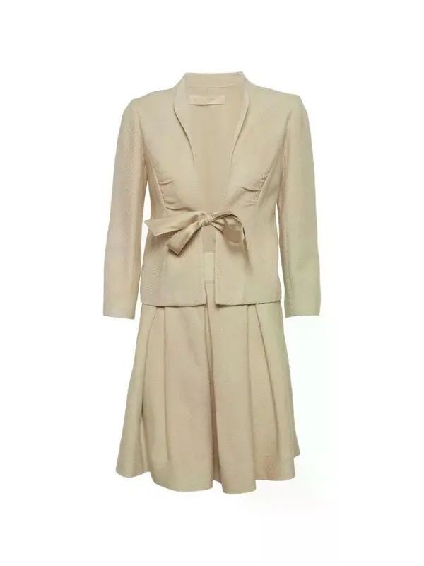 Valentino Garavani Tie-fastening Midi Skirt Set