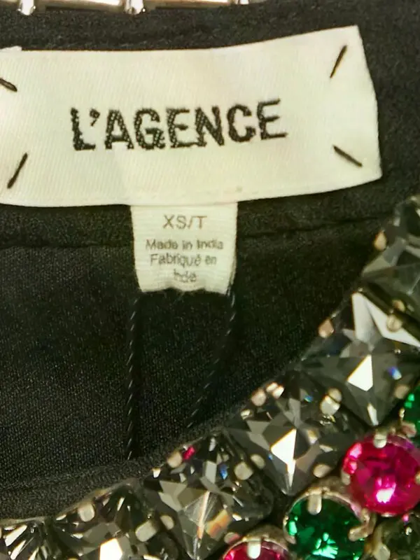 L'Agence Embellished Tank Top
