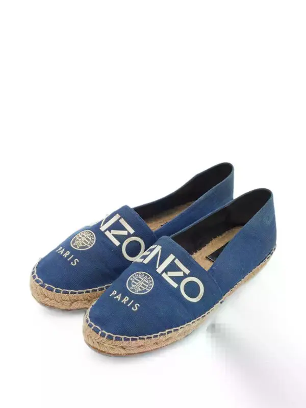 Kenzo Logo-embroidered Espadrilles