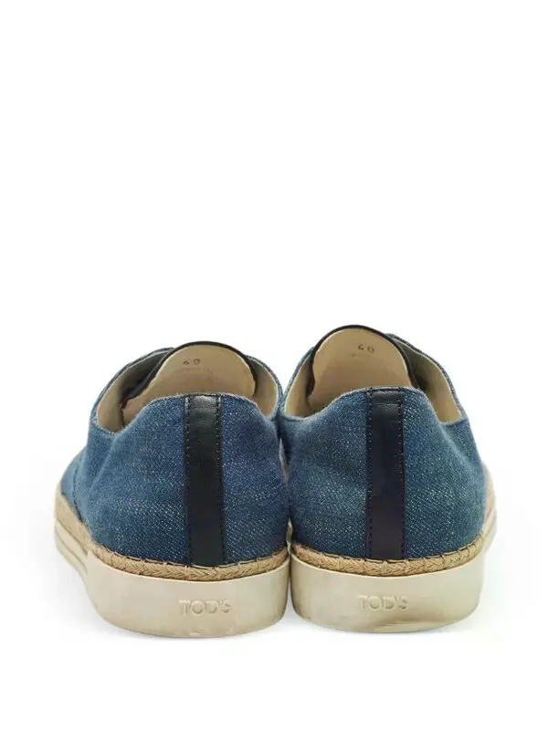 TOD'S Denim Espadrilles
