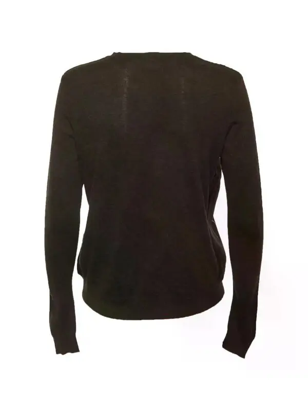 Ralph Lauren Equestrian Print Crew Neck Sweater