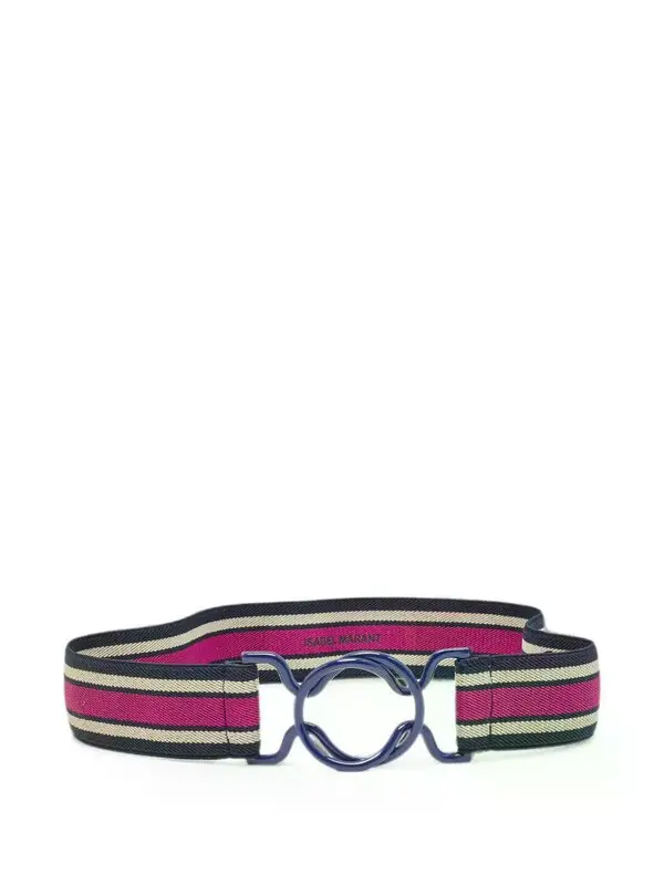 Isabel Marant Étoile Elie Striped Belt - Blue