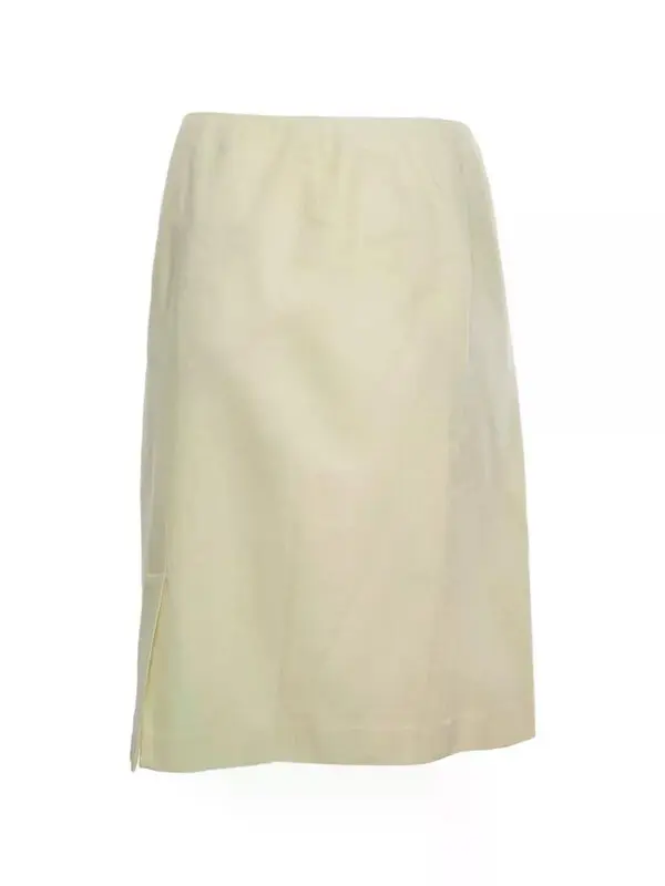 Ralph Lauren Beige Pencil Midi Skirt